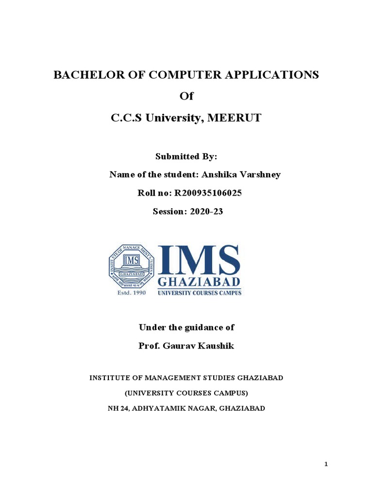 Anshika Project Report | PDF | Automated Teller Machine | Personal Identification Number