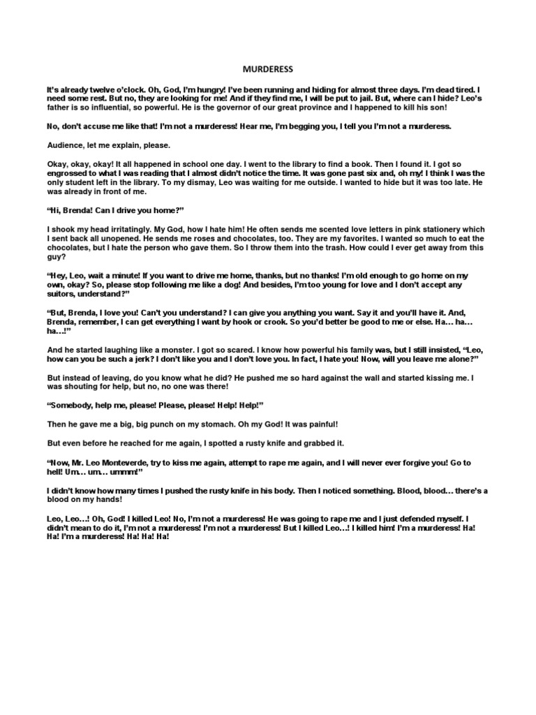 Declamation Piece Eng.3