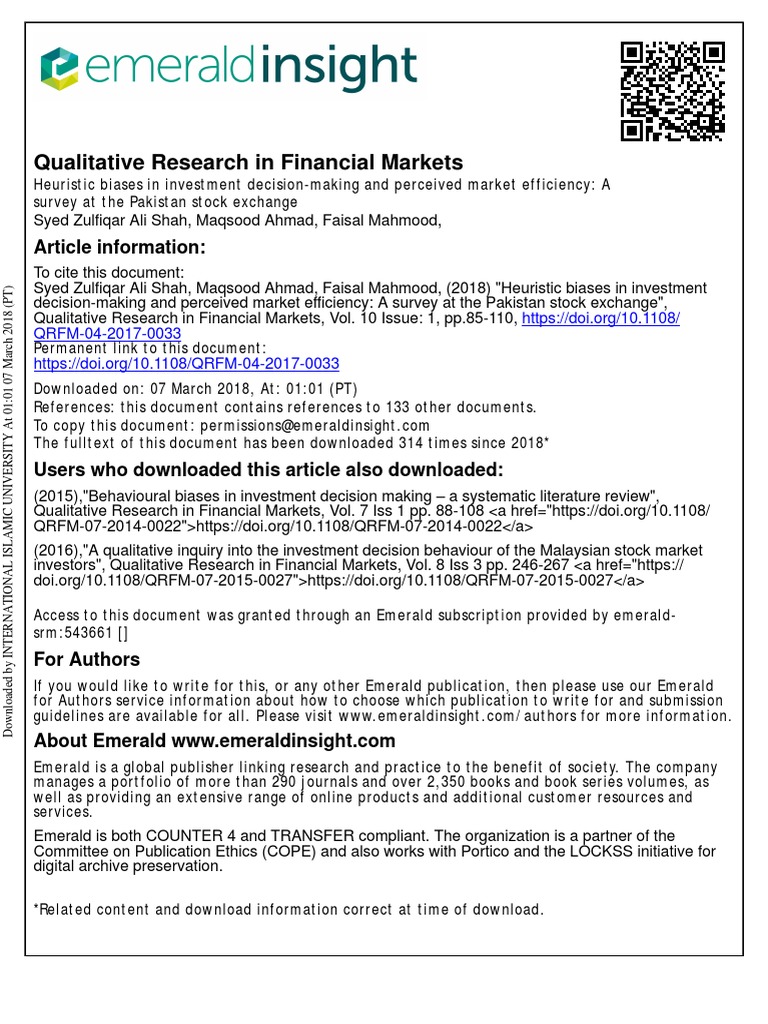 QRFM 04 2017 0033 | PDF
