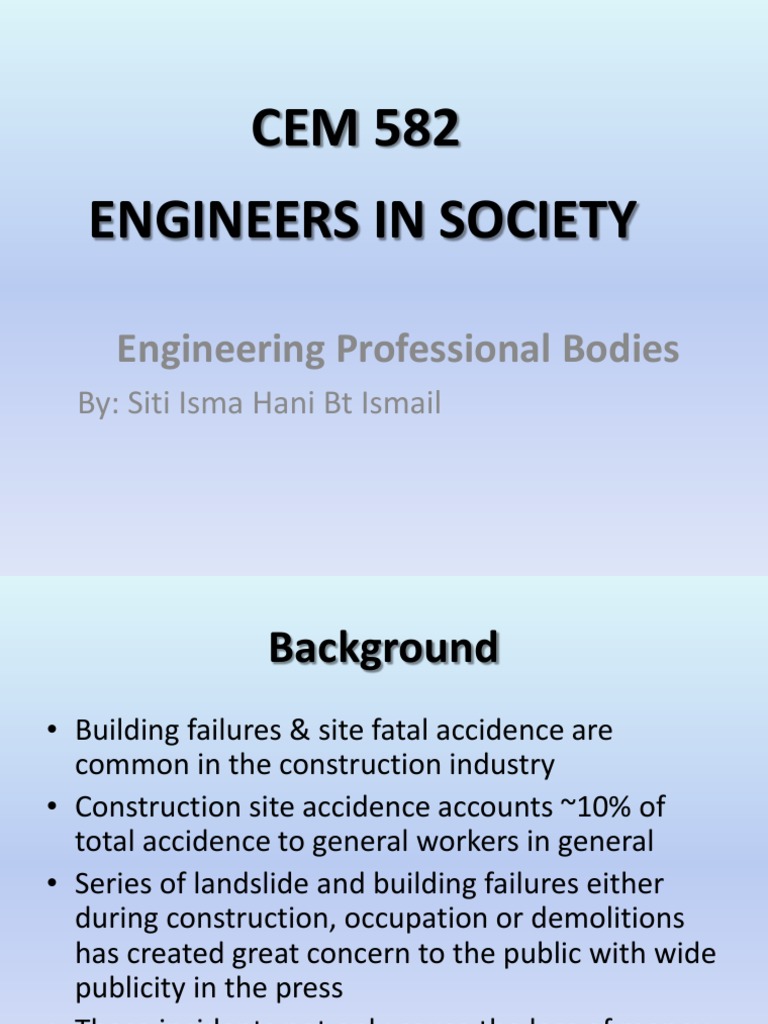 c2 Engineering Professional Bodies | PDF | Consultant | Engineer