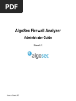 Algosec Security Management Suite: Installation and Setup Guide | PDF | Computers