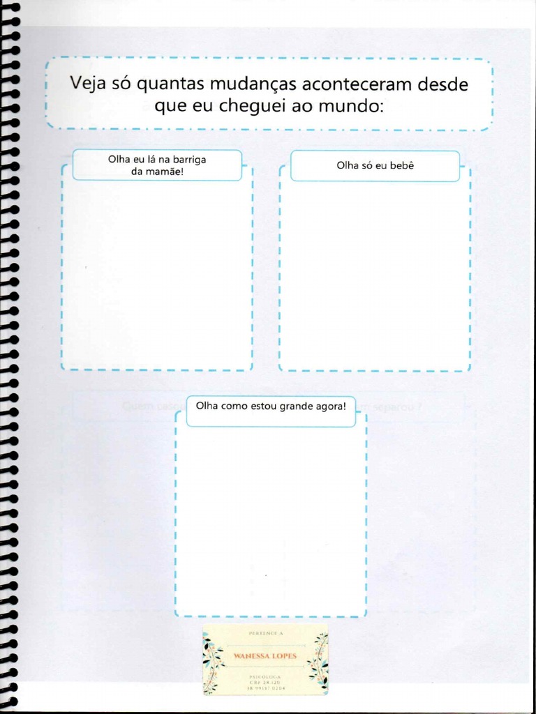 Atividade Psicologia Infantil 3 | PDF