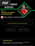Economics Project On Government Budget - Class 12 CBSE PDF | PDF