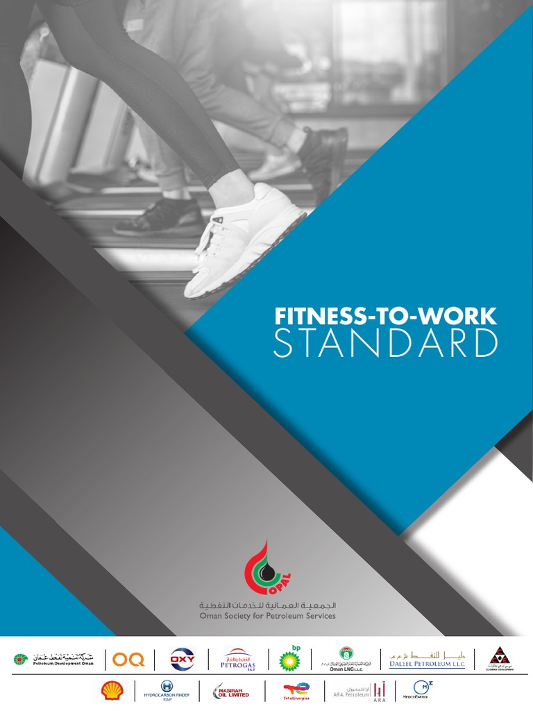 Fitness To Work Standard FINAL | PDF | Audit | Risk