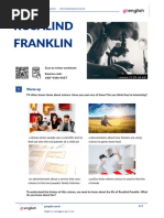 Rosalind Franklin Reading-Questions | PDF | Francis Crick | Nucleic Acids