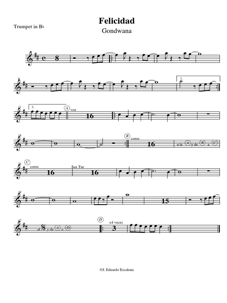 Gondwana - Felicidad | PDF