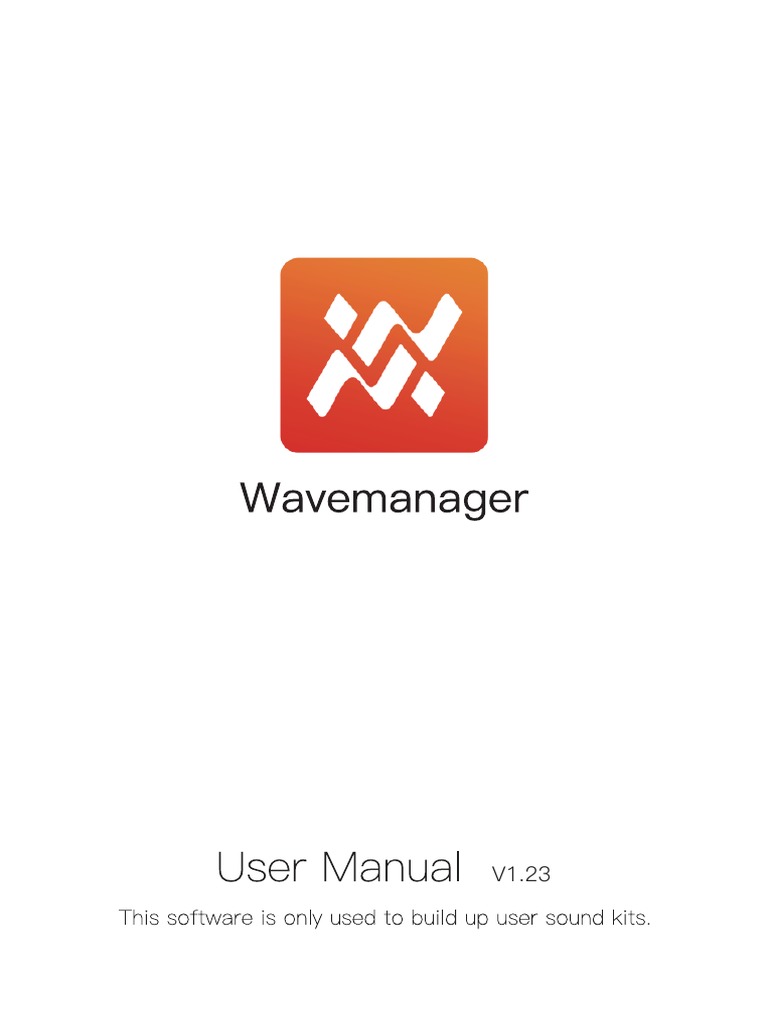 WaveManager User ManualV1.23 | PDF