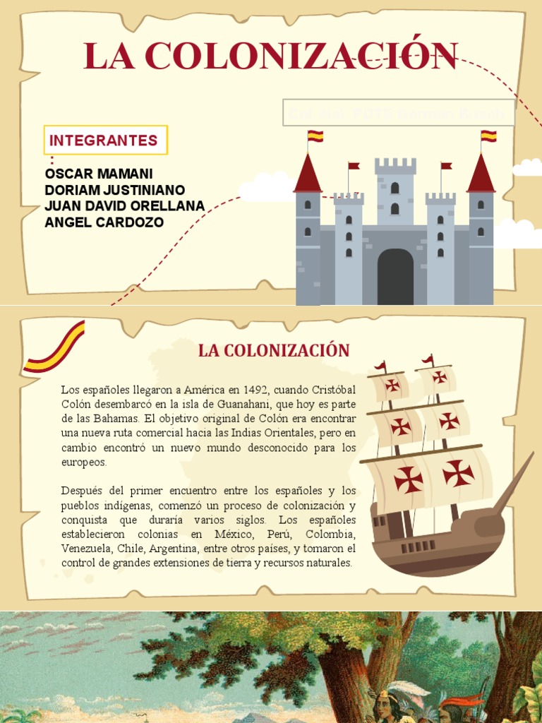 La Colonizacion PDF | PDF | Colonialismo | Colonización europea de las ...