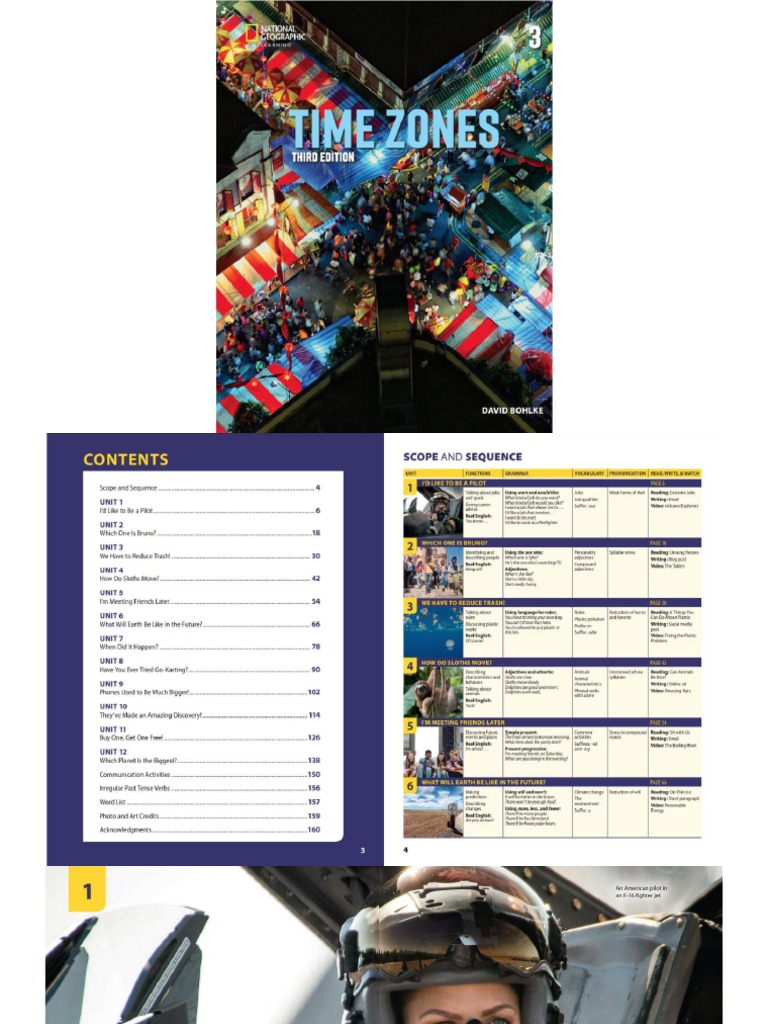 Time Zones 3 - Units 1-6 | PDF