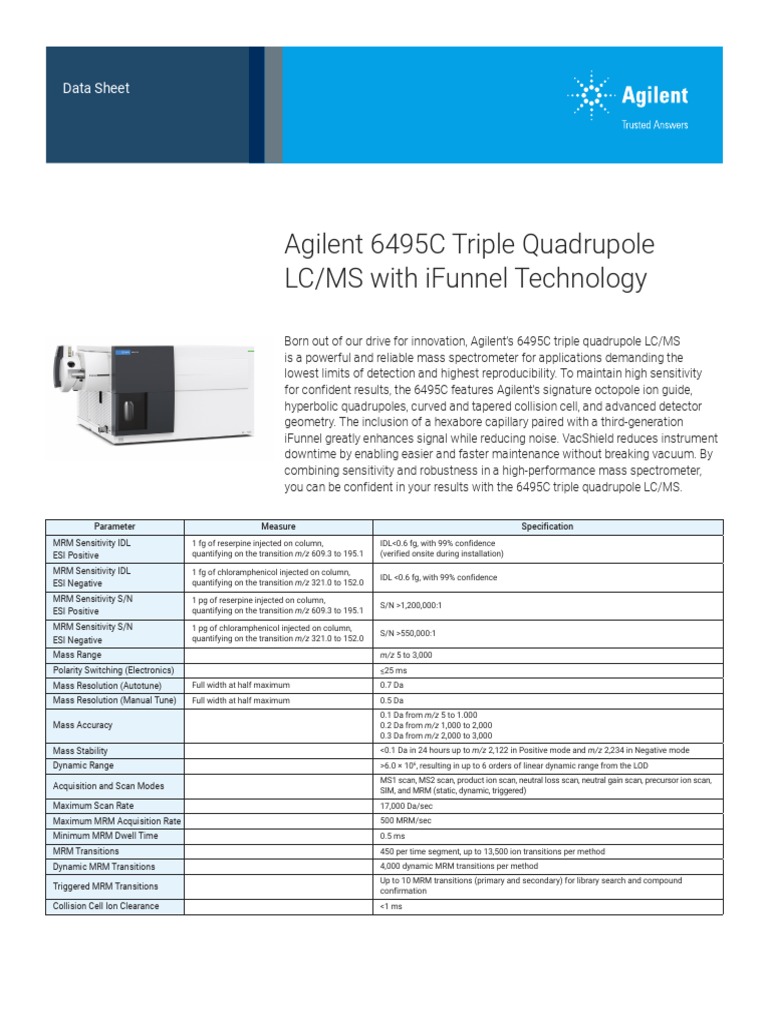 LCTQ 5991-4704EN - 6495 Datasheet - G6495C | PDF