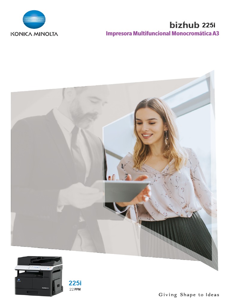 FICHA TECNICA BH 225i ADF | PDF | Escáner de imagen | Impresora ...