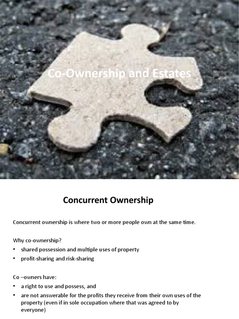Day 4 - REV Co-Ownership Estates Incl RAP | PDF | Concurrent Estate ...