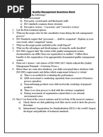 Exam Paper of ISO 9001-2015 Quality Management System Internal Auditor | PDF | Iso 9000 | Evaluation