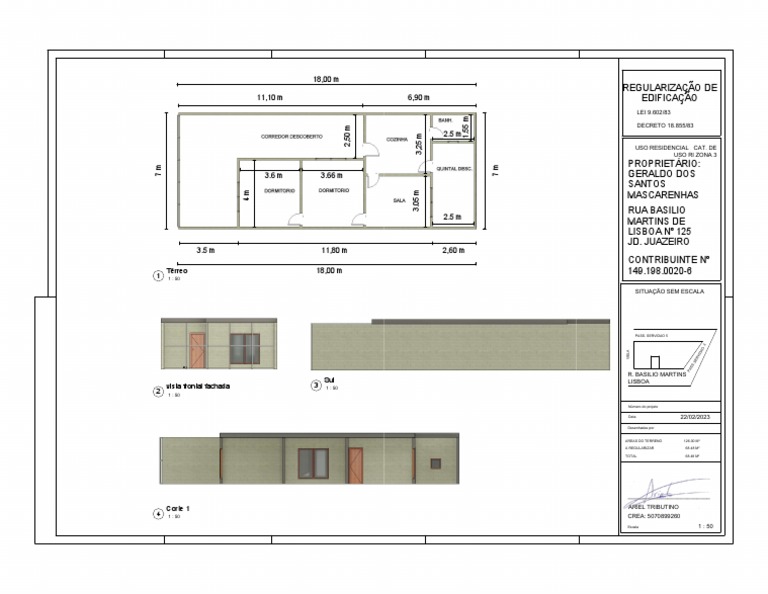 Folha A1 - Planta Baixa | PDF