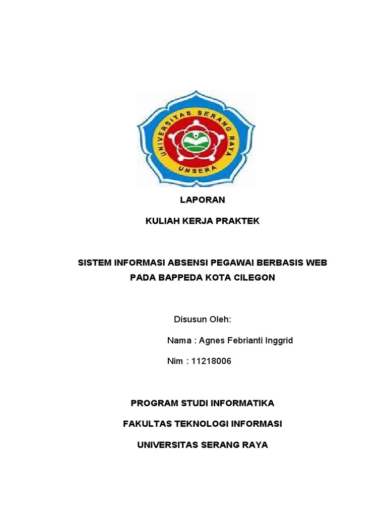 Sistem Absensi KKP Online BAPPEDA Cilegon | PDF | Komputer
