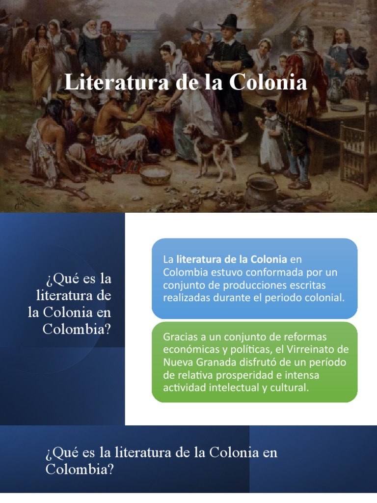 Literatura de La Colonia | PDF | Colombia | Colonización europea de las ...