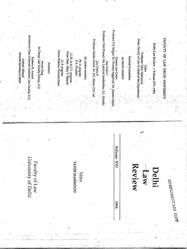 DLR Vol Xvi 1994 | PDF