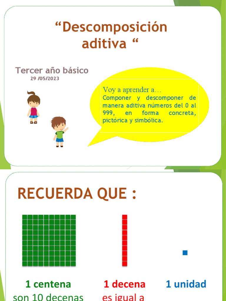 Descomposicion de Numeros | PDF