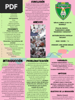 Modelo de Triptico Feria de Ciencia - Eureka 2024 | PDF