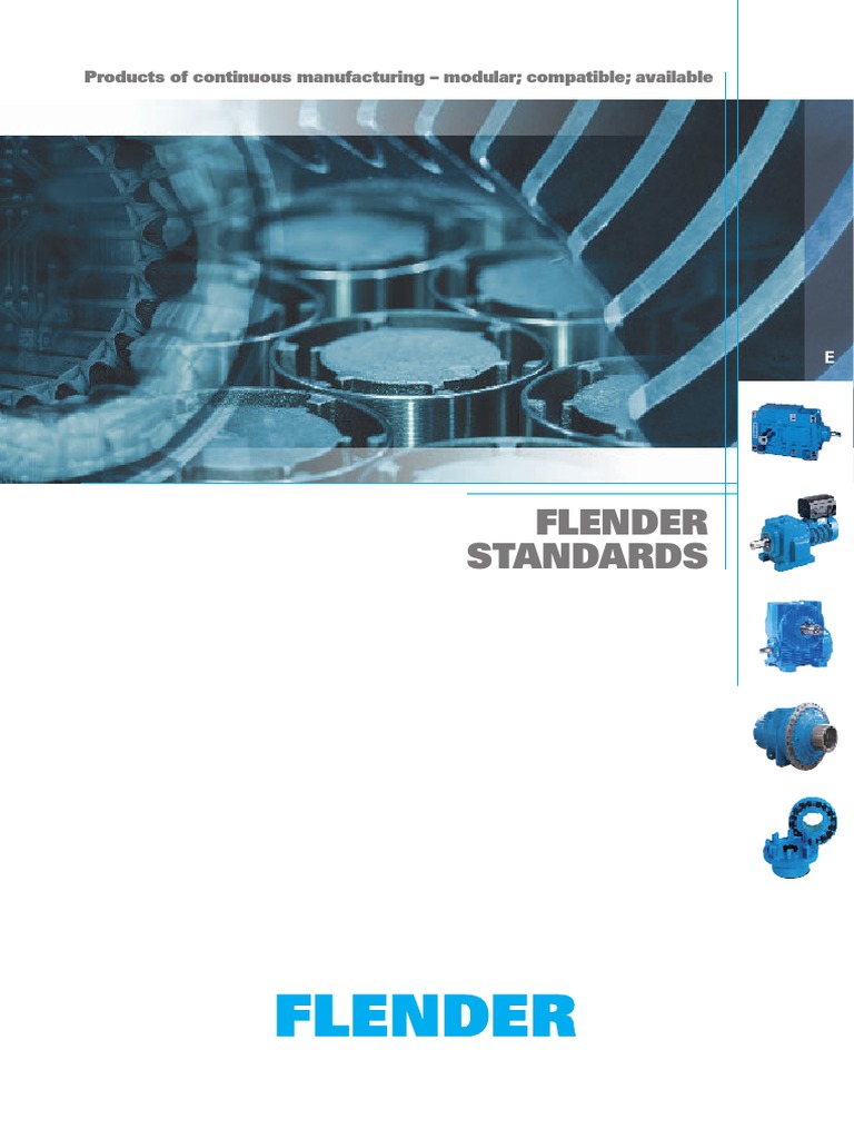 1) Flender Standards | PDF | Gear | Electric Motor