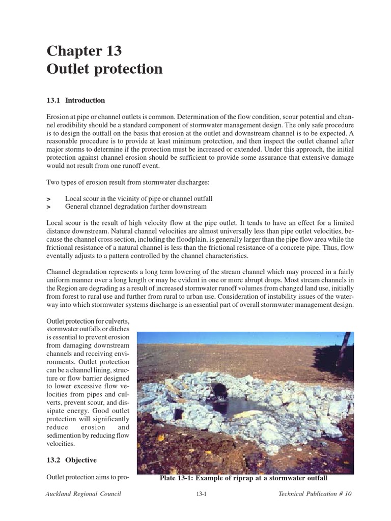 tp10 Design Guideline Manual Stormwater Treatment Devices Chapter 13 ...