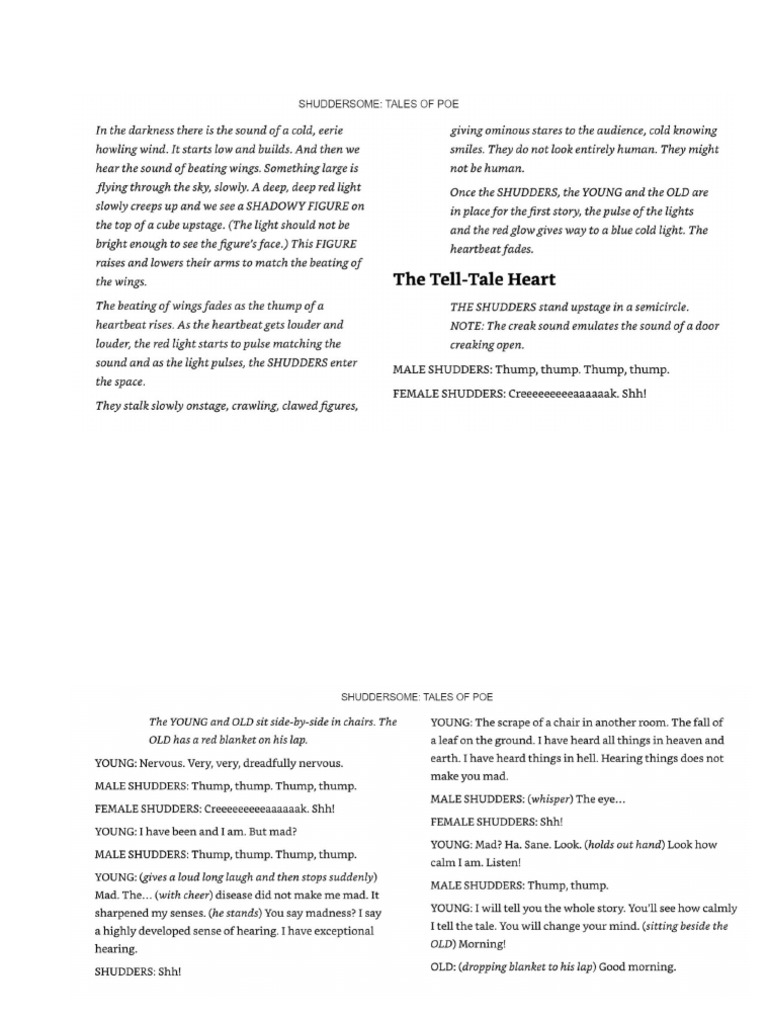 Shuddersome-Tales of Poe | PDF