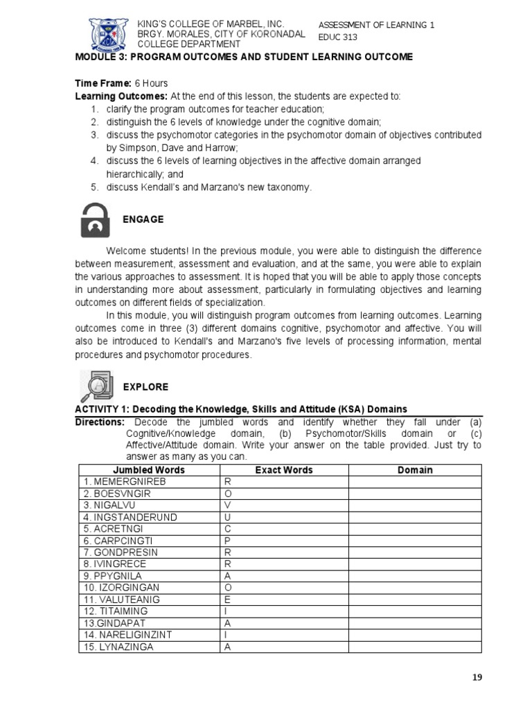 Module 3 | PDF | Science & Mathematics