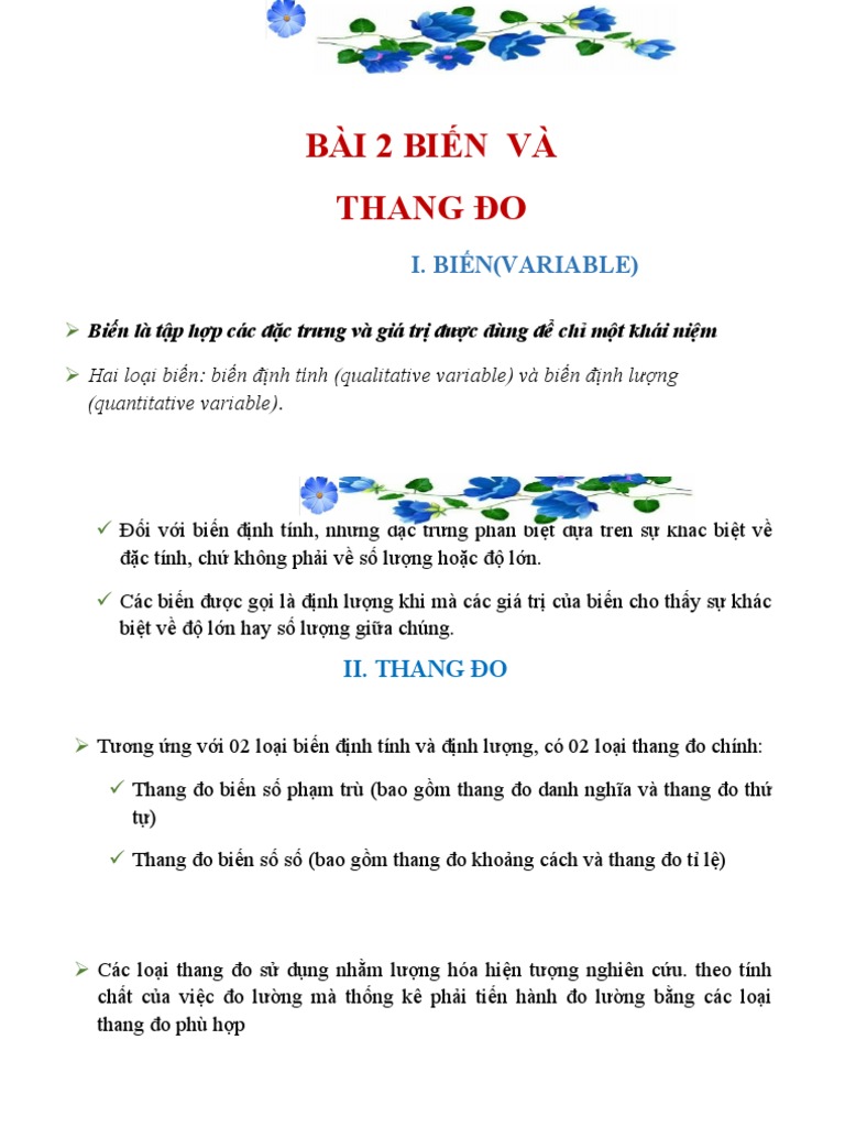 Bai 2 Thong Ke Trong Khxh | PDF