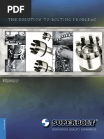 Superbolt Multi Jackbolt Tensioner Manual | PDF | Mechanical Engineering | Manufactured Goods