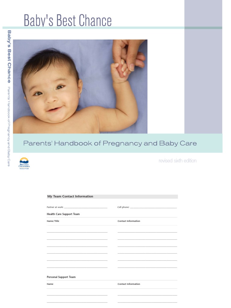 Babys Best Chance - 6th Edition | PDF | Breastfeeding | Childbirth