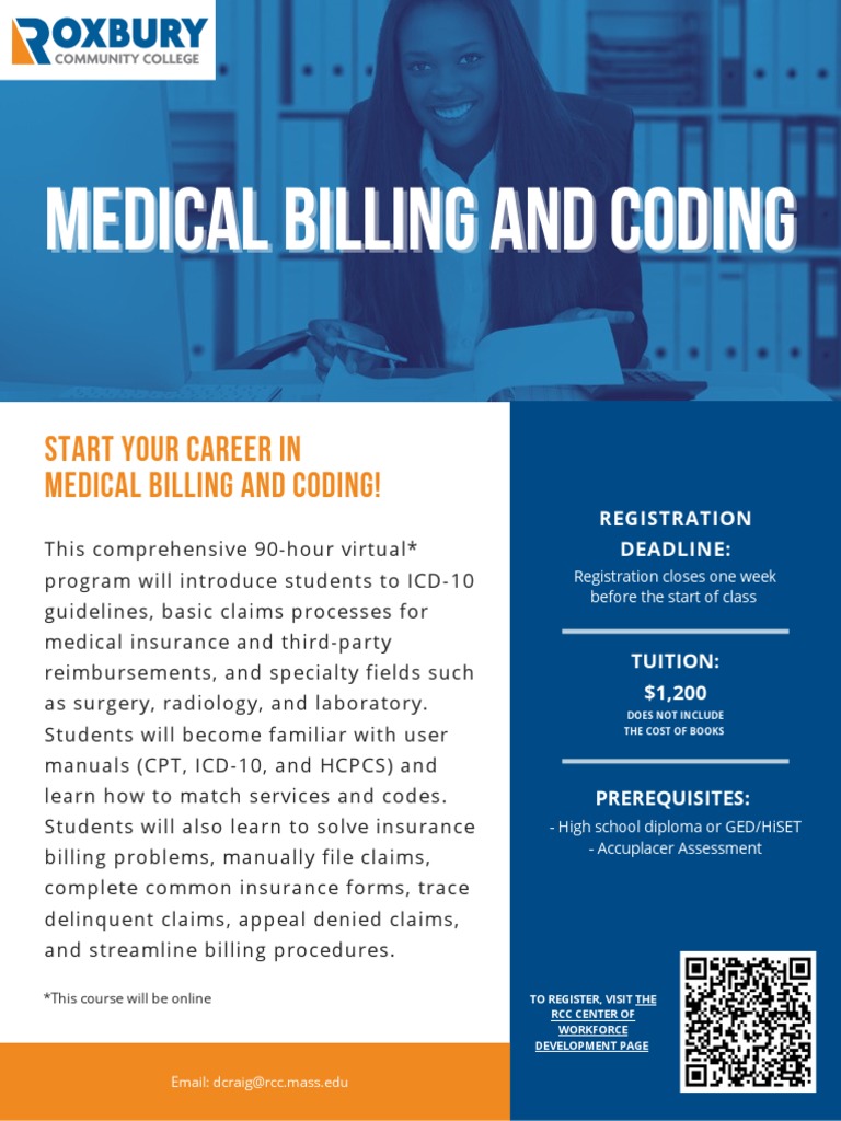 Medical Billing and Coding Flyer 220407 LF | PDF | Health Care | Social ...