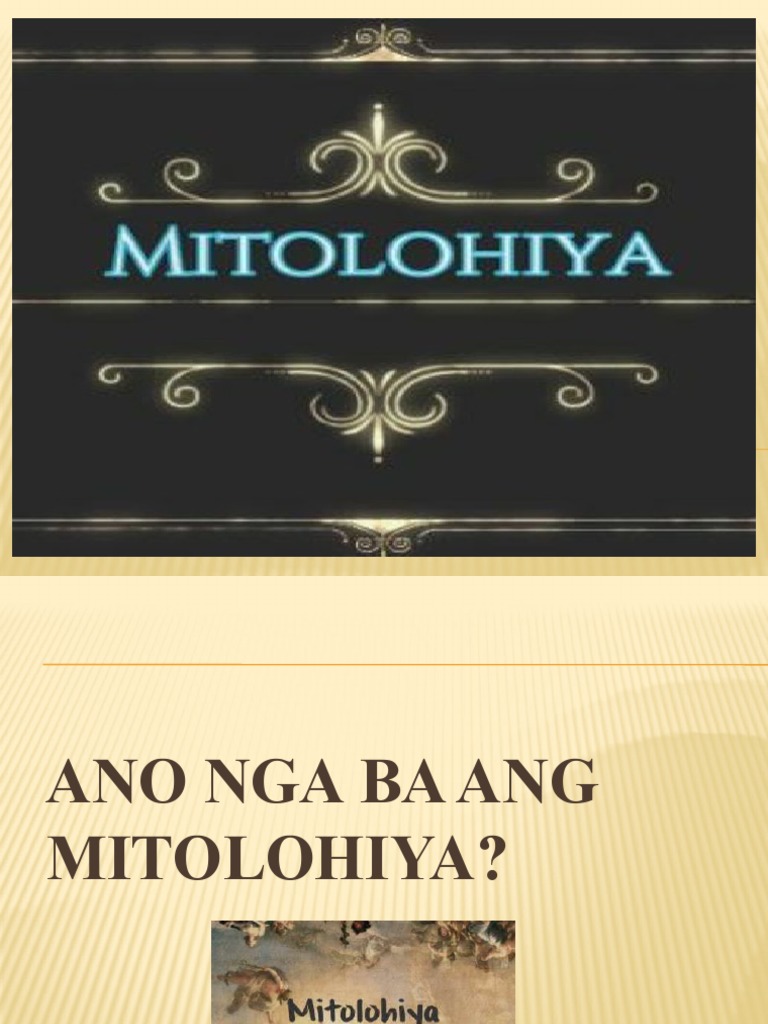 Mitolohiya | PDF