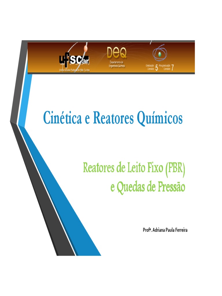 PBR | PDF | Reator químico | Mecânica dos fluidos