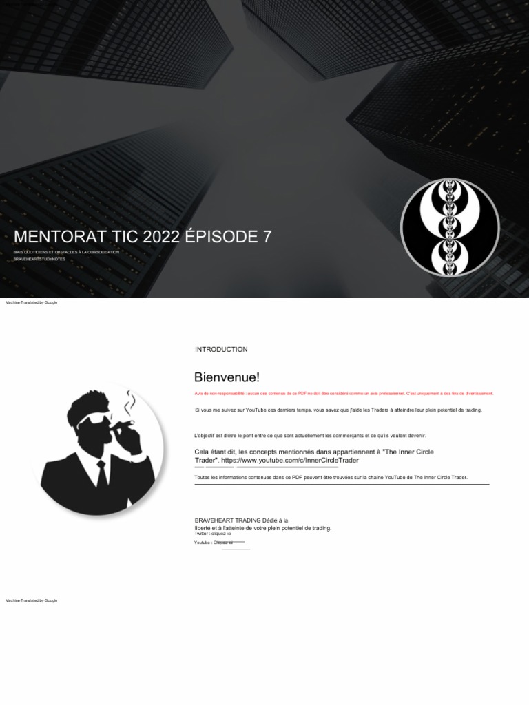 ICT Mentorship 2022: Market Biases | PDF
