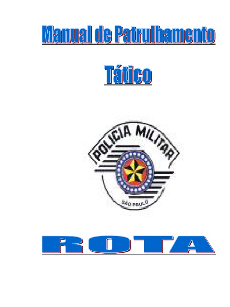 PM - Doutrina de Rota Pmesp | PDF | Polícia | Tráfego