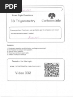 3d Pythagoras pdf2 | PDF | Linear Programming | Euclidean Plane Geometry