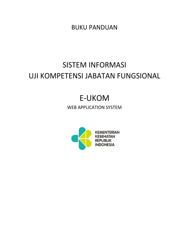 Panduan Pendaftaran E-Ukom Kemenkes | PDF