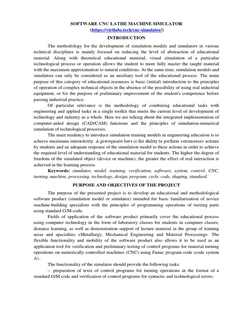 CNC Manual en | PDF | Numerical Control | Simulation