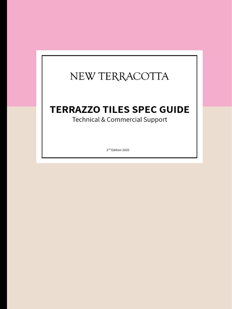 NWT Terrazzo Tiles Spec Guide | Download Free PDF | Tile | Countertop
