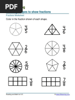 K5 Learning - Fractions 1 | PDF