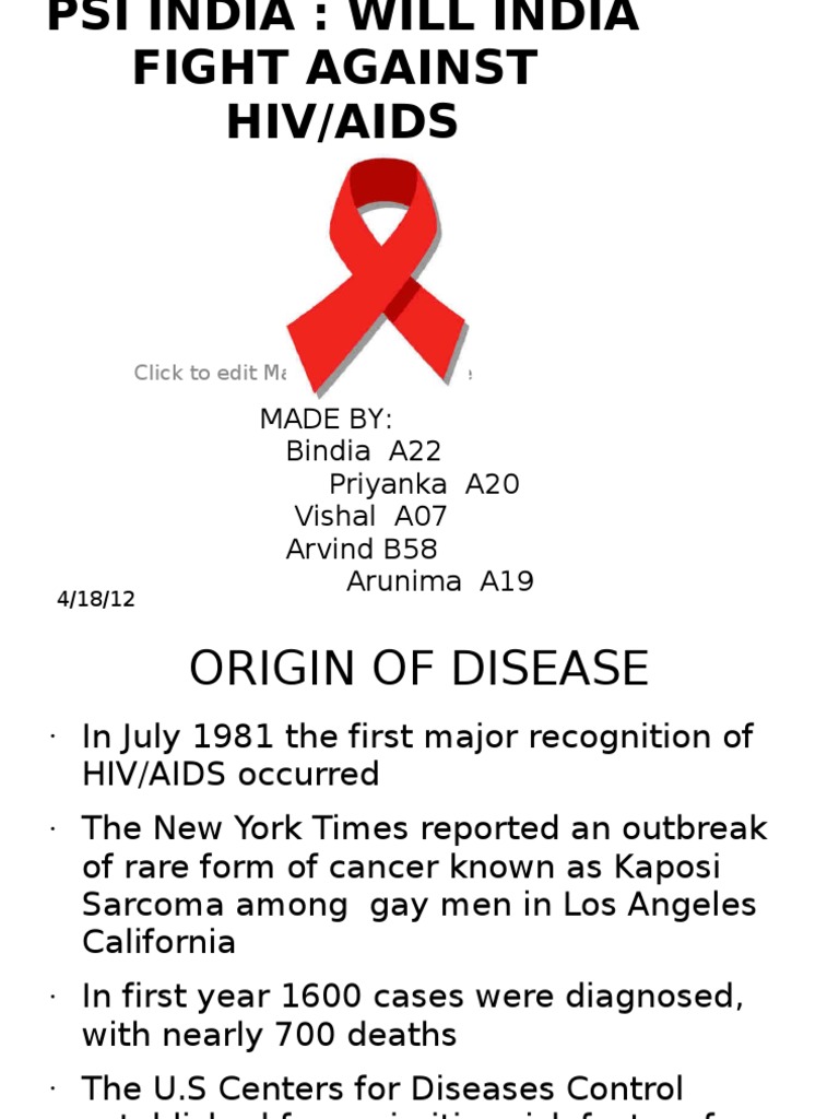 Combating the HIV/AIDS Epidemic in India: An Analysis of PSI's ...