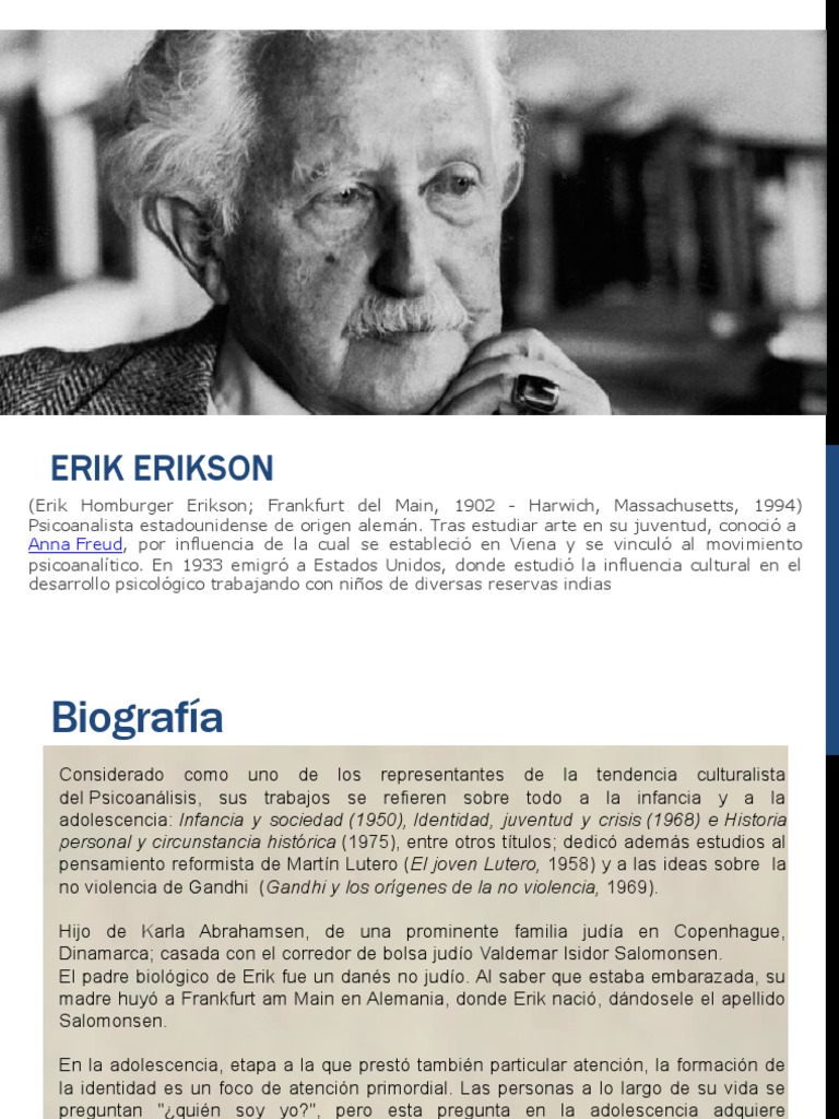 Grupo 02 Erik Erikson | PDF
