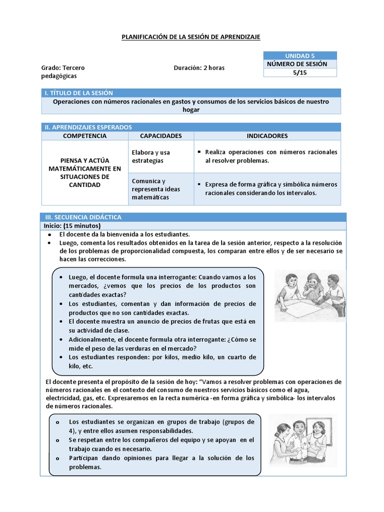 Operaciones Racionales en Servicios Básicos | PDF