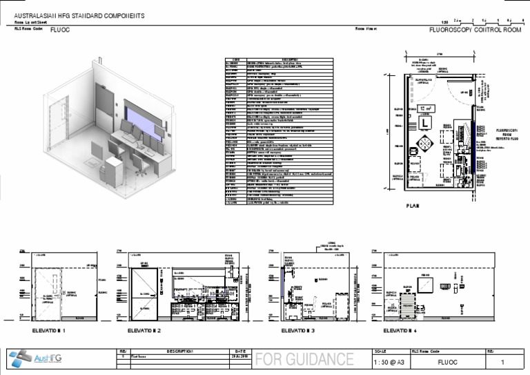 Fluoroscopy Control Room Layout | PDF | Computer Monitor | Office Equipment