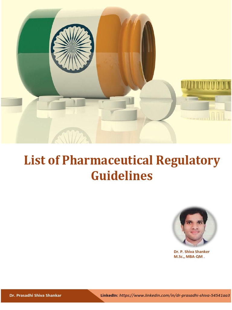 Regulatory Pharma Guidelines Index | PDF | Self-Improvement