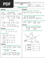 Exercices Olympiades Mathématiques 2AC | PDF