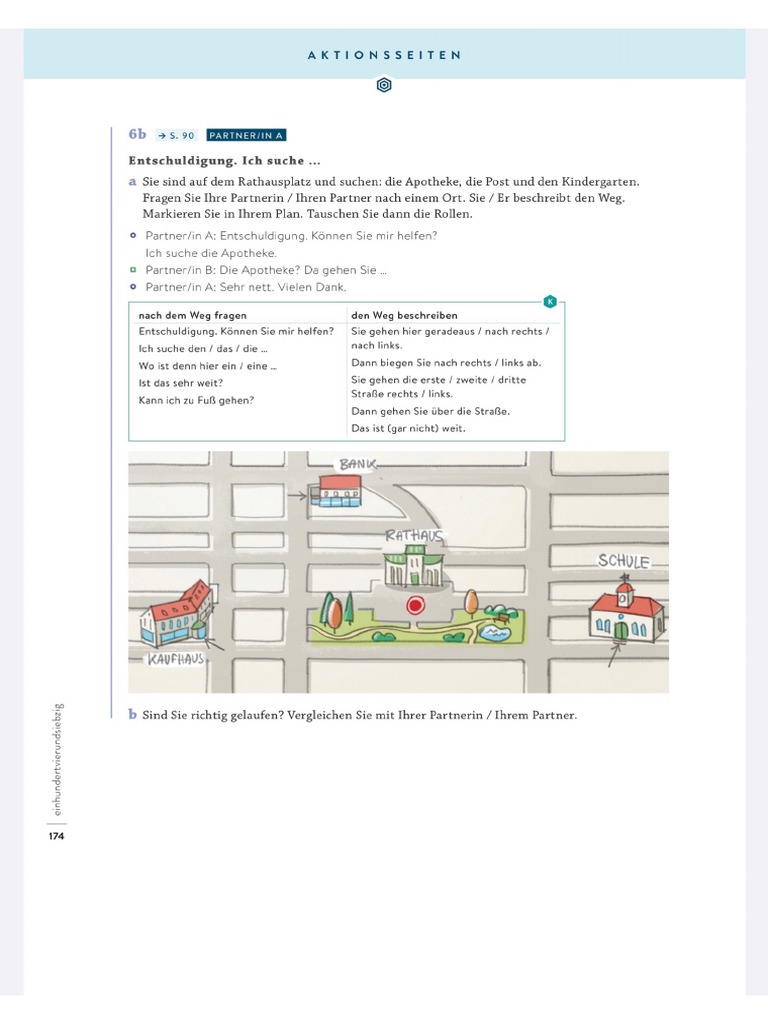Aktionsseiten Lektion 13 | PDF