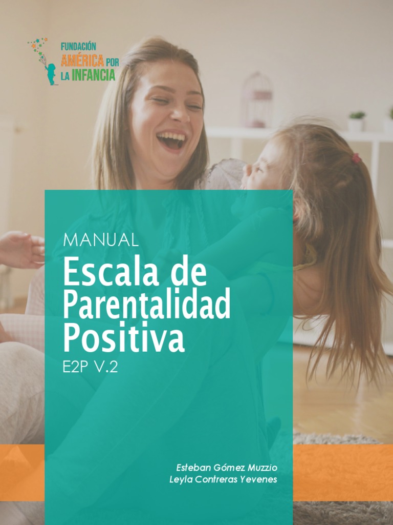 Manual E2P V2 Digital | PDF | Teoría de apego | Validez (Estadísticas)