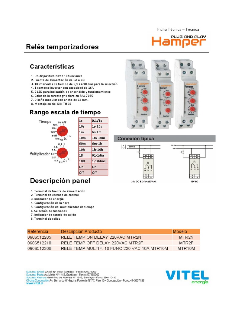 Rele Temporizador | PDF