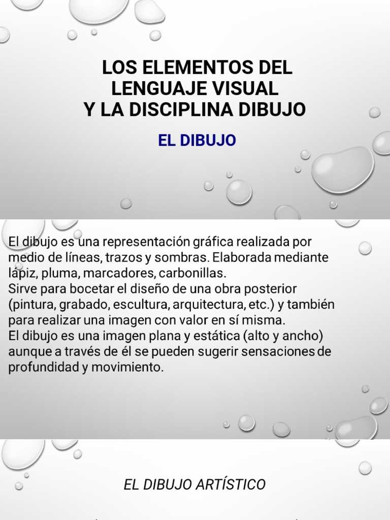 Elementos del Lenguaje Visual en Dibujo | PDF | Dibujo | Curva